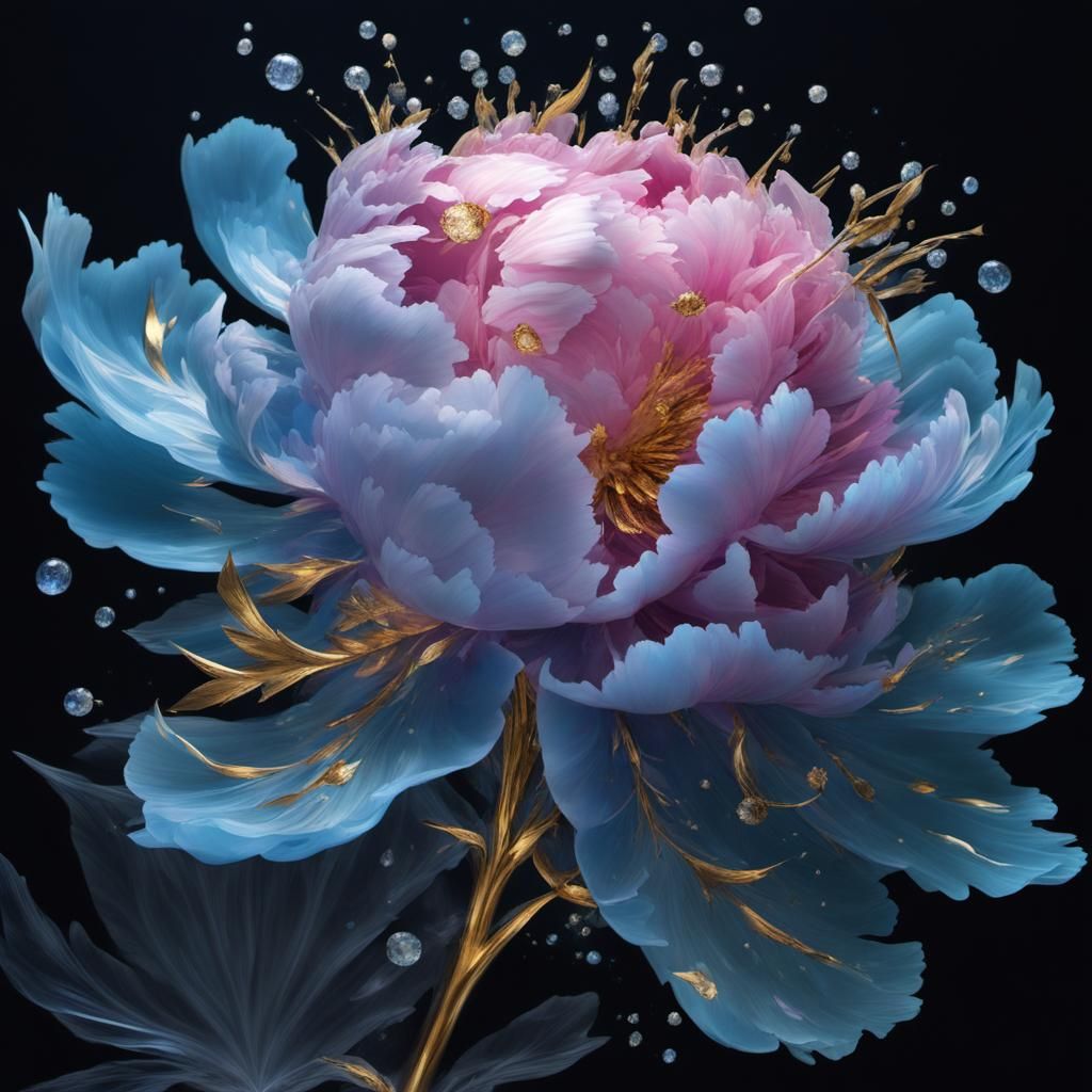 Peony - AI Generated Artwork - NightCafe Creator