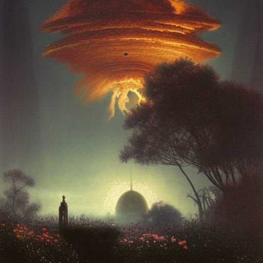 Horrorscape - AI Generated Artwork - NightCafe Creator