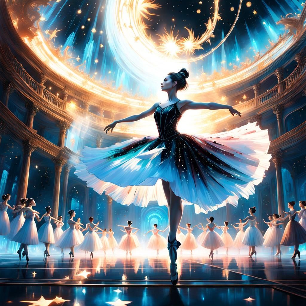 ballerina - AI Generated Artwork - NightCafe Creator