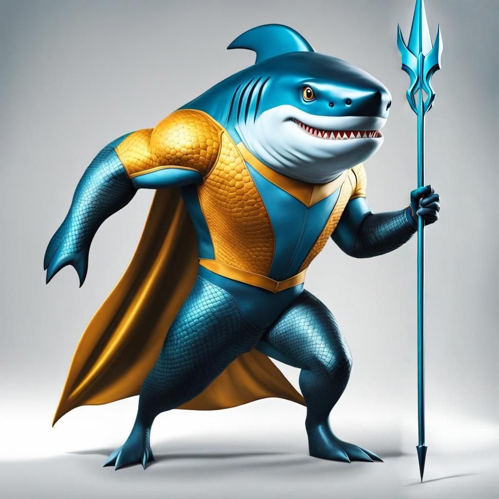 Sharkman! - AI Generated Artwork - NightCafe Creator