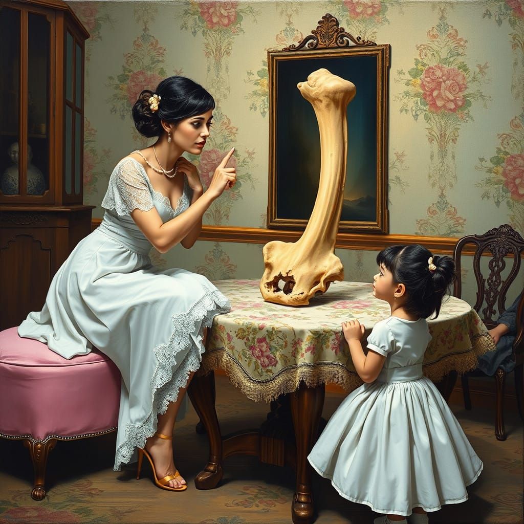 Strange rendering by the Flux model 😯