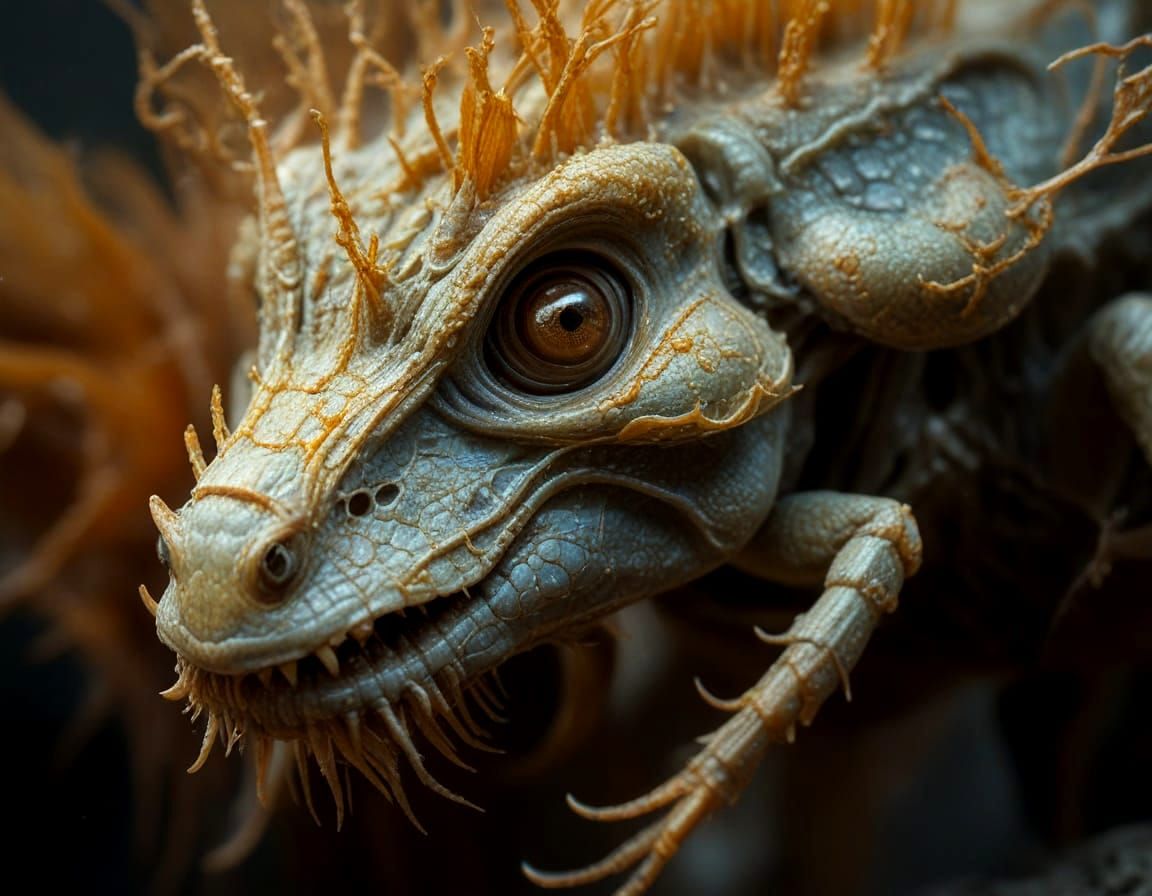 Alien Bug - Ethereal Insectoid Creature from Another World