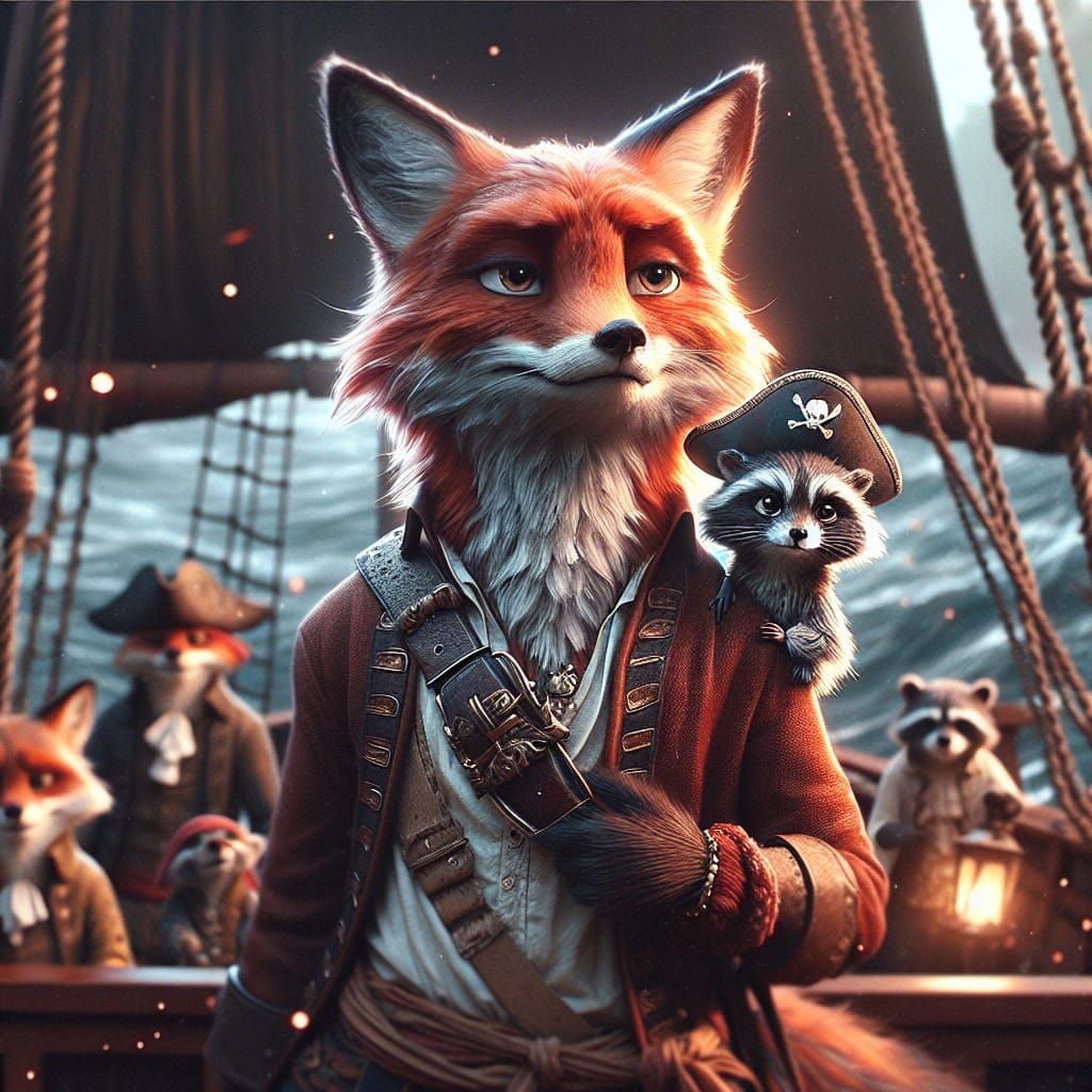 Daring pirates. - AI Generated Artwork - NightCafe Creator