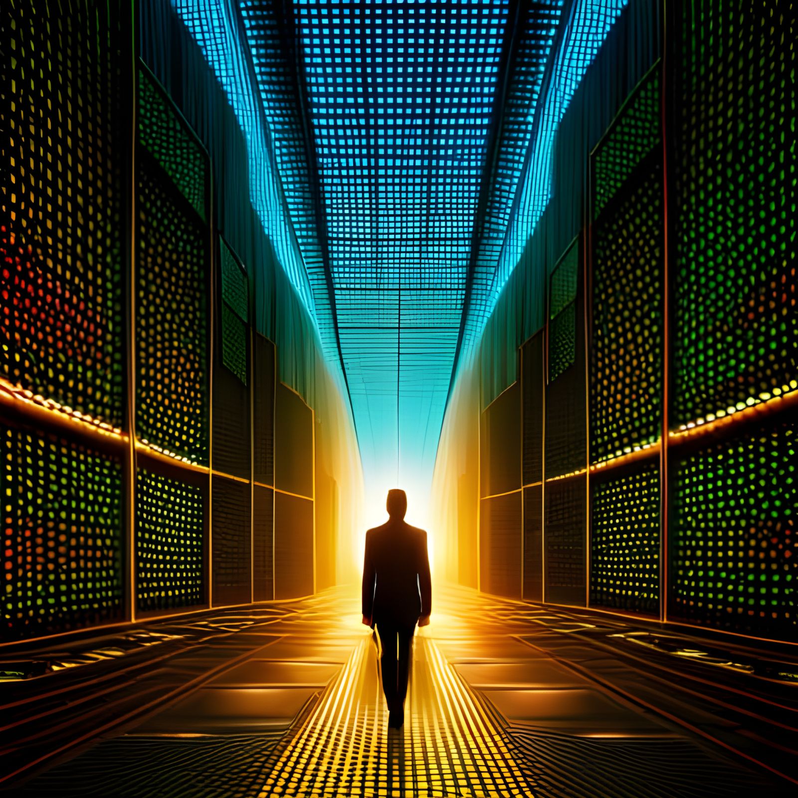 The Matrix' Mainframe - AI Generated Artwork - NightCafe Creator