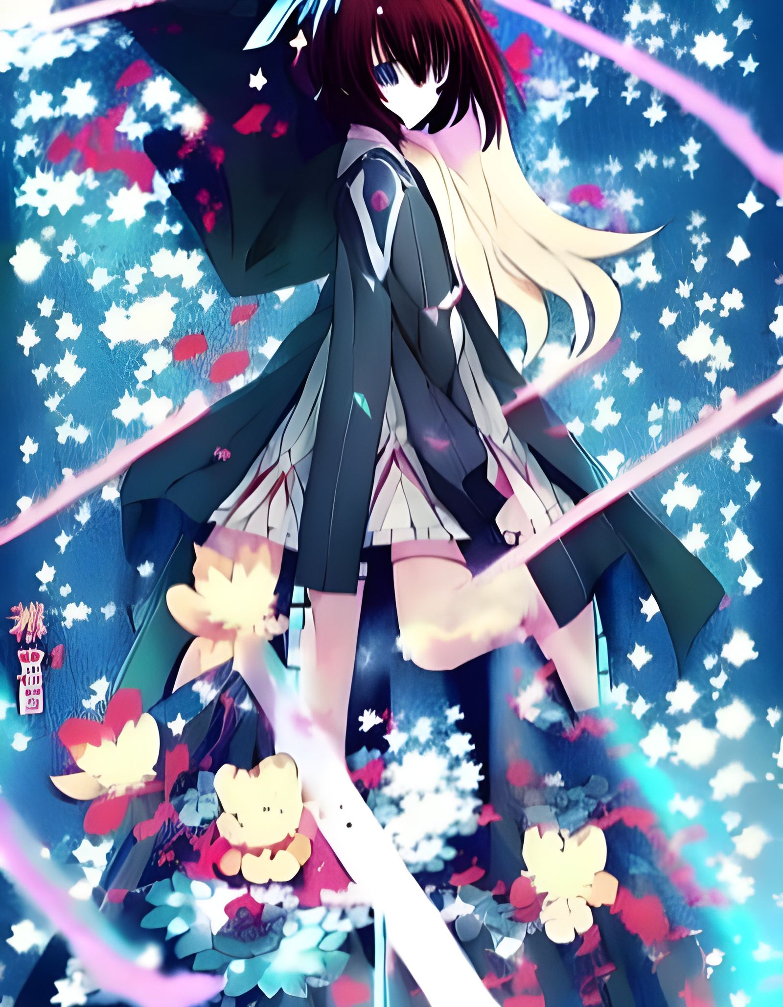 Anime CD visual/cover style pic - AI Generated Artwork - NightCafe Creator