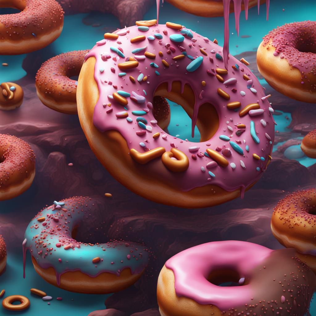 Donut - AI Generated Artwork - NightCafe Creator