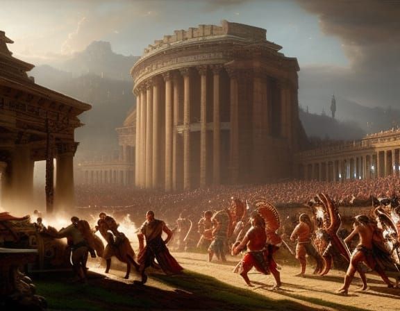 Roman Age - AI Generated Artwork - NightCafe Creator