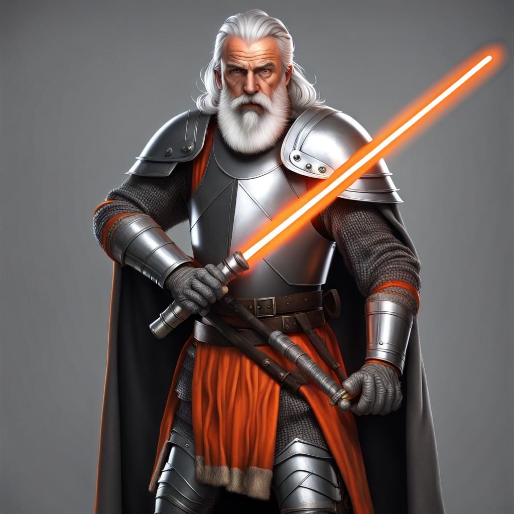 Medieval Jedi Knight - AI Generated Artwork - NightCafe Creator