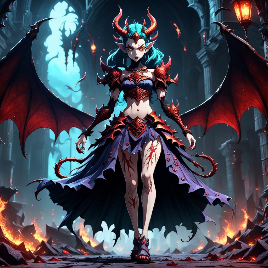 Creepy Hot demon - AI Generated Artwork - NightCafe Creator