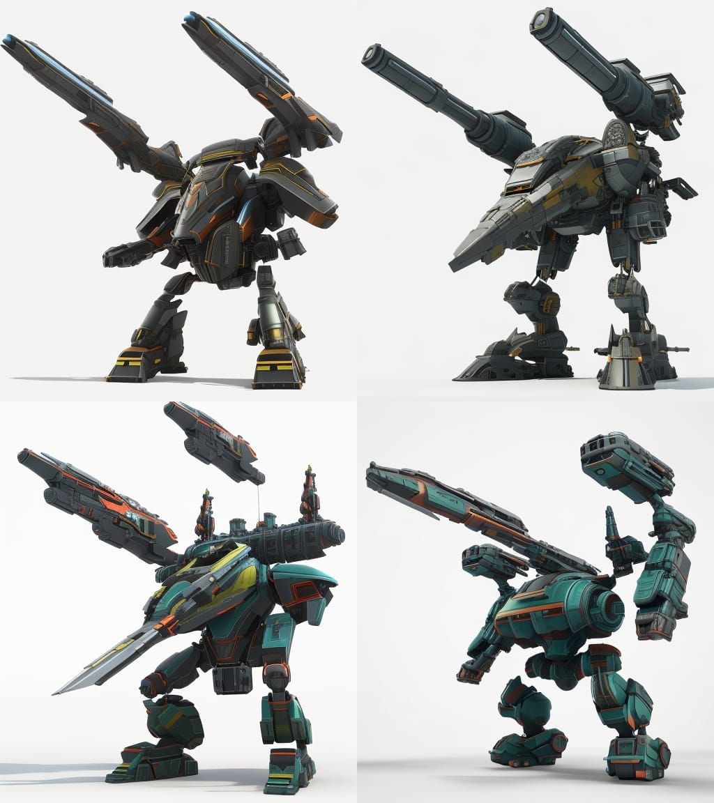 Mecha - AI Generated Artwork - NightCafe Creator