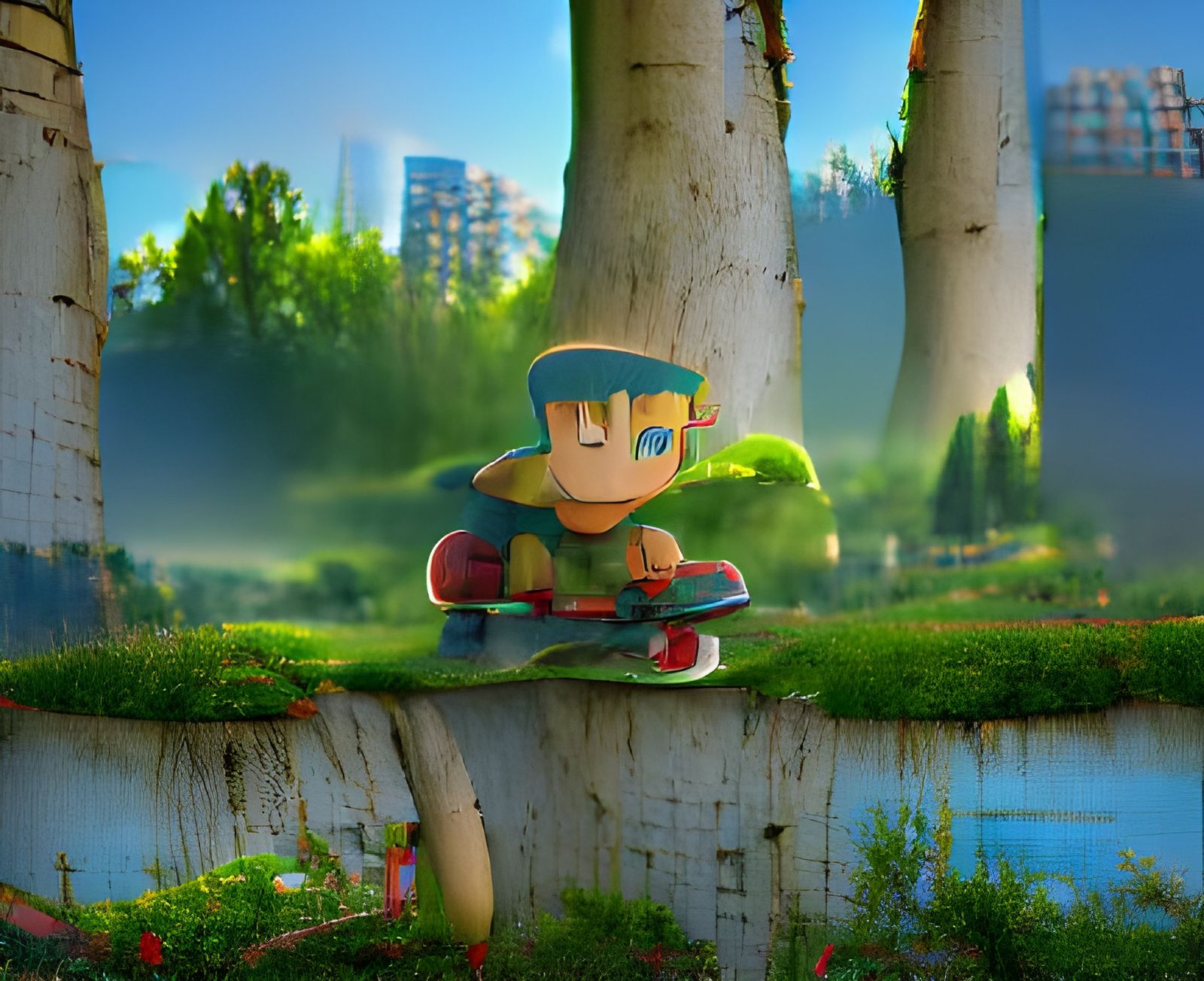 Wonder Boy - AI Generated Artwork - NightCafe Creator