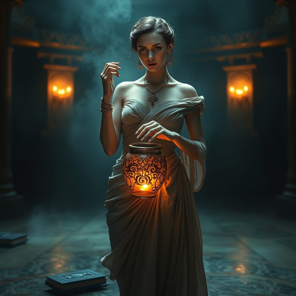 Pandora, in Greek mythology, was the first woman, created by Hephaestus on Zeus's orders. As a ...