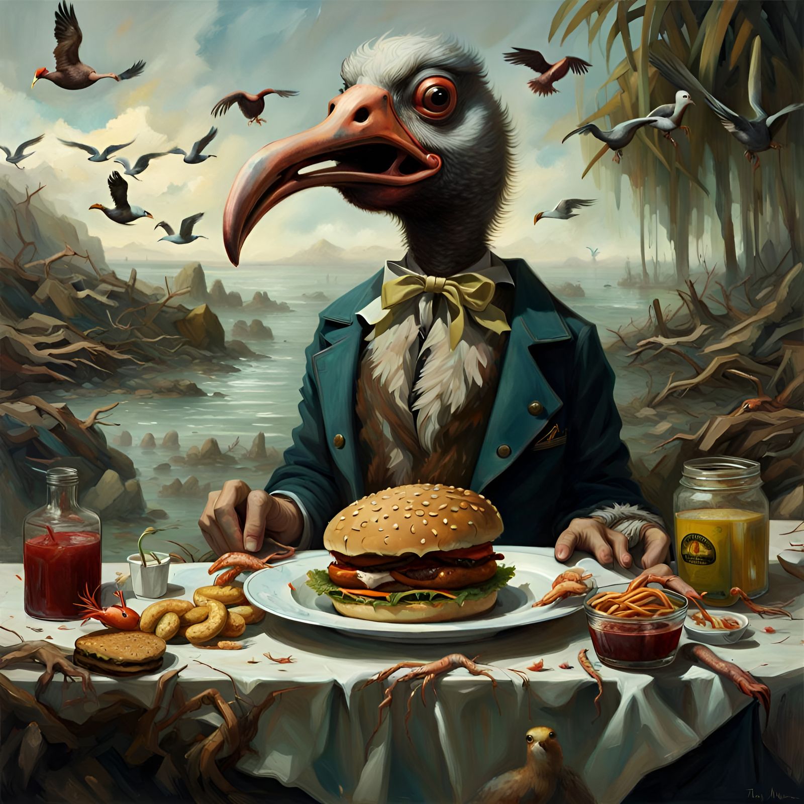 The Last Dodo - AI Generated Artwork - NightCafe Creator