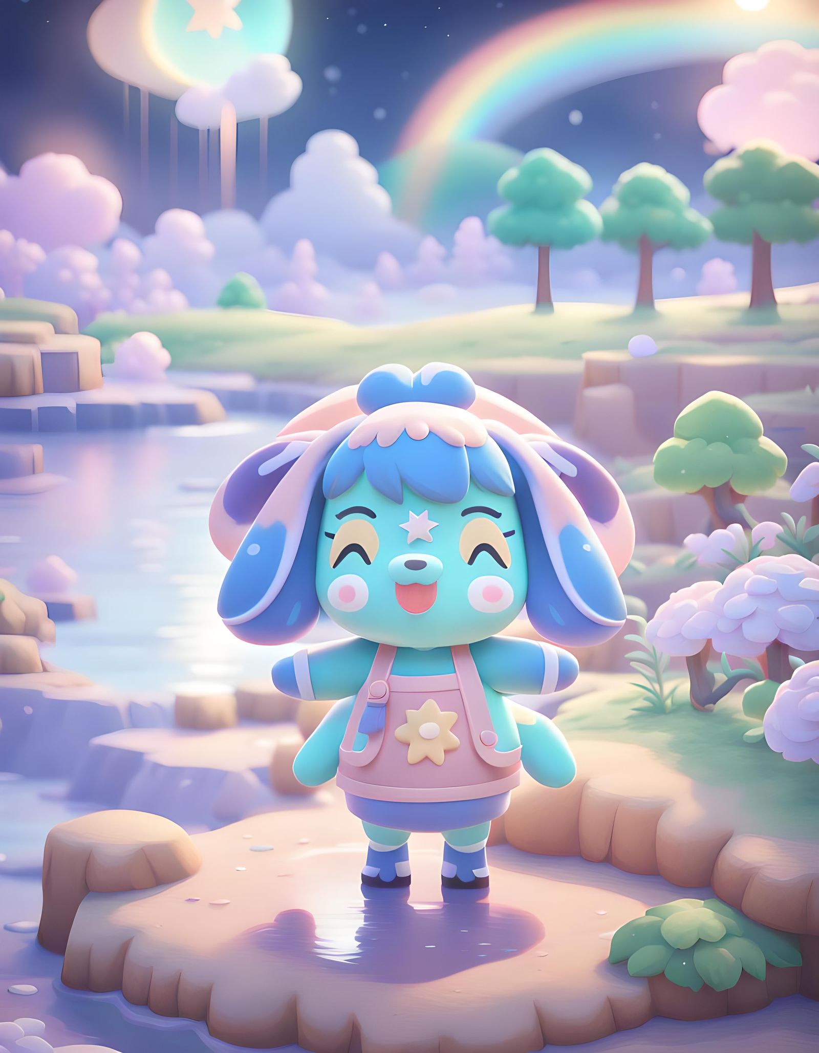 Animal Crossing Alien Villager! - AI Generated Artwork - NightCafe Creator