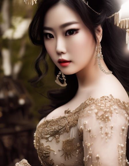 Beautiful woman - AI Generated Artwork - NightCafe Creator