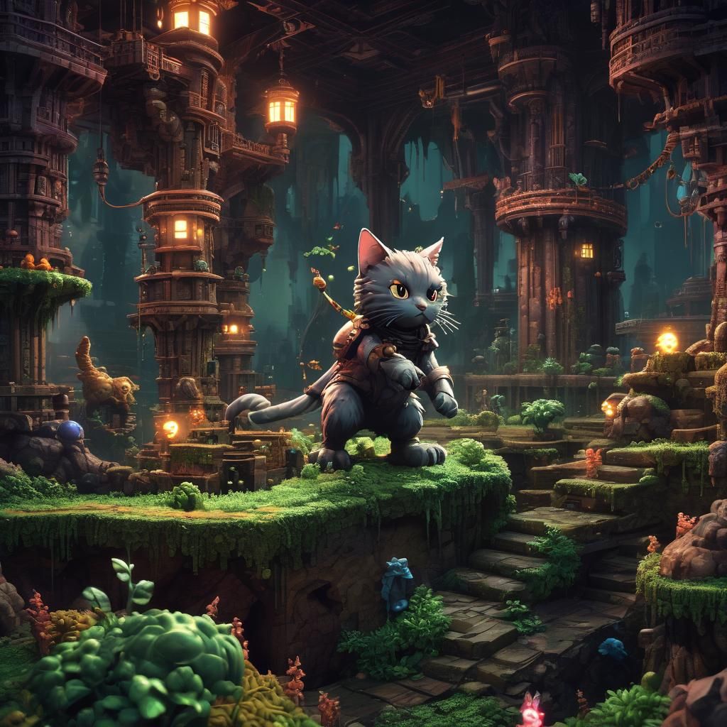 Mystic Tails - AI Generated Artwork - NightCafe Creator