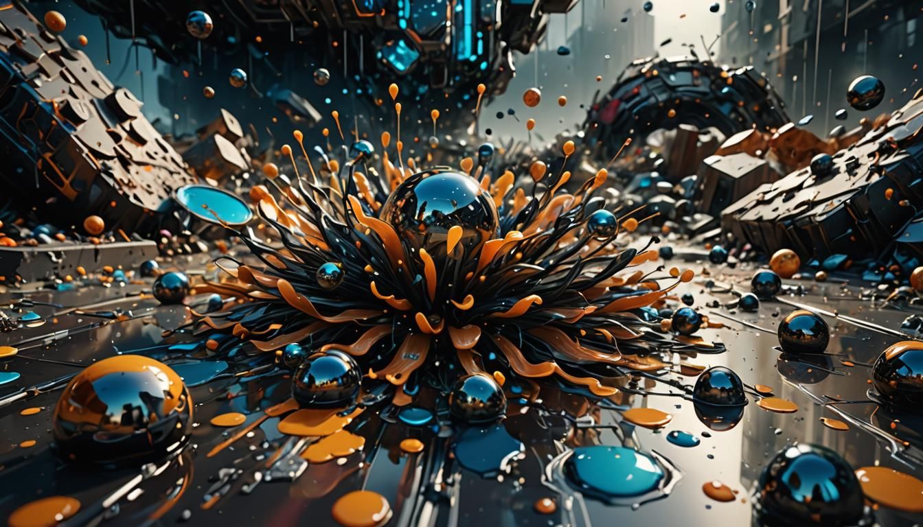 Macro hyper realistic photography, short frame, acetate render, organic ...