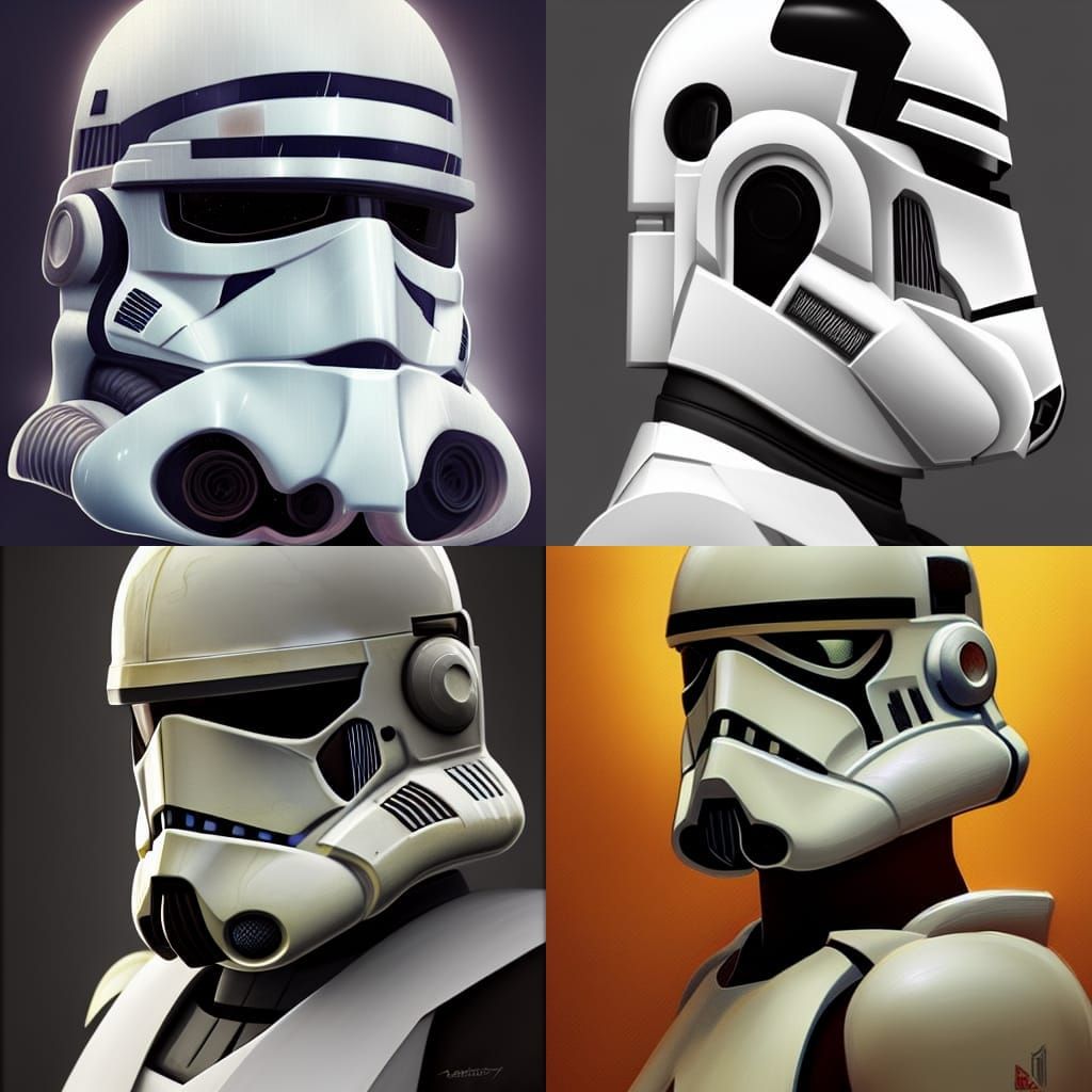 Clone trooper - AI Generated Artwork - NightCafe Creator