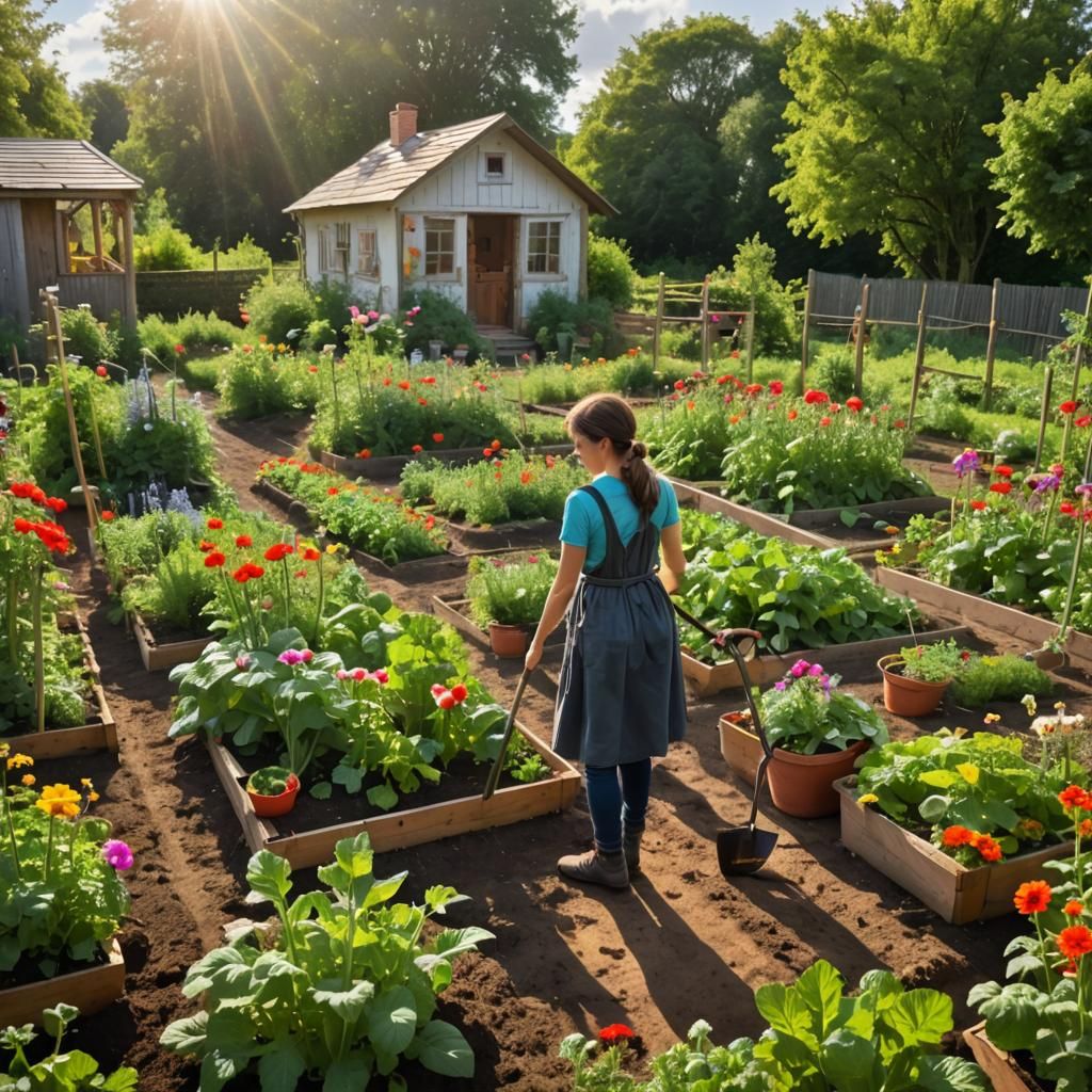 Homestead Life - AI Generated Artwork - NightCafe Creator