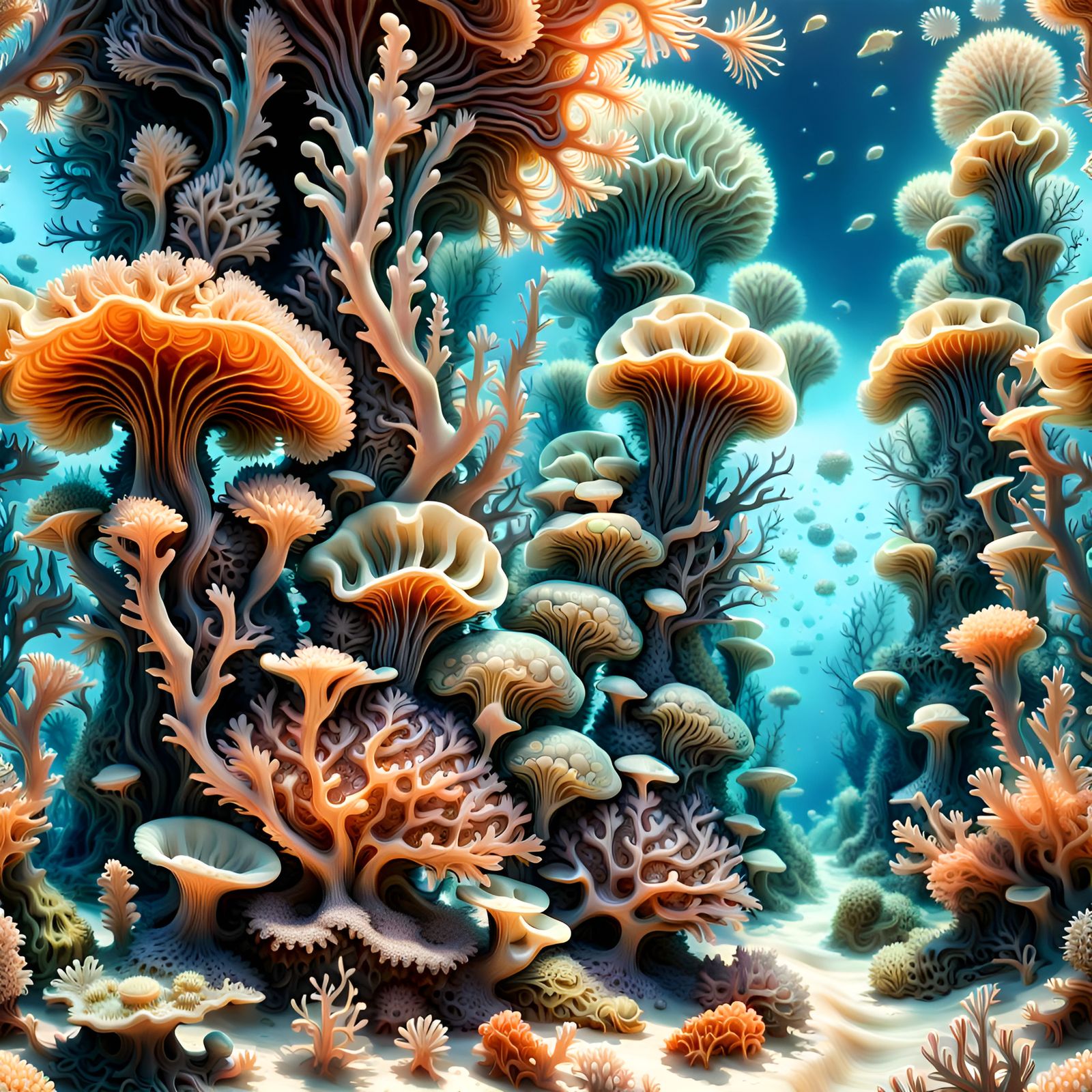 Mermaid City 3 (Mysterious version) - AI Generated Artwork - NightCafe ...