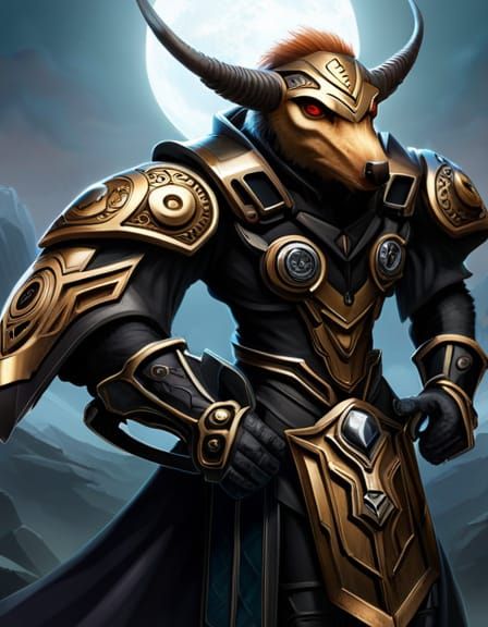 Cyborg animal Druid familiar ornate Celtic metal biopunk sci-fi ...