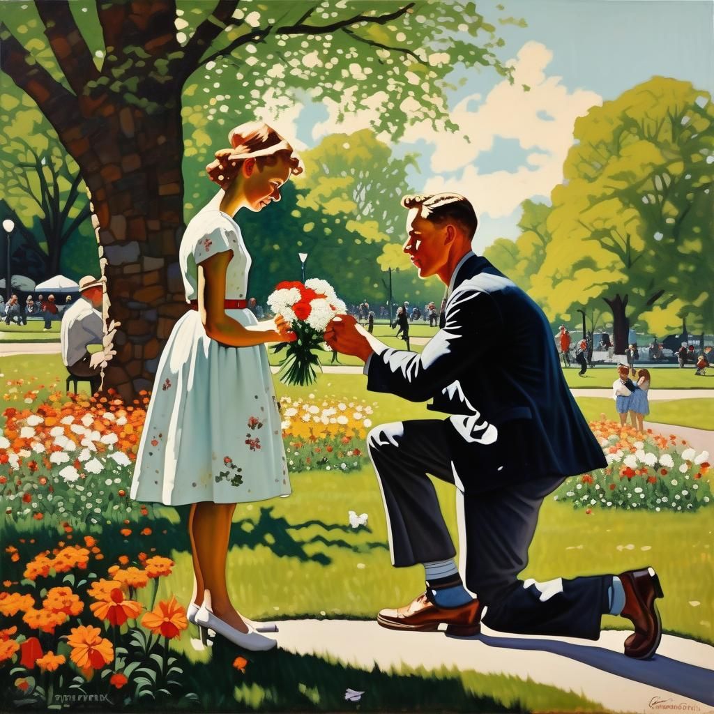 A Decent Proposal - AI Generated Artwork - NightCafe Creator