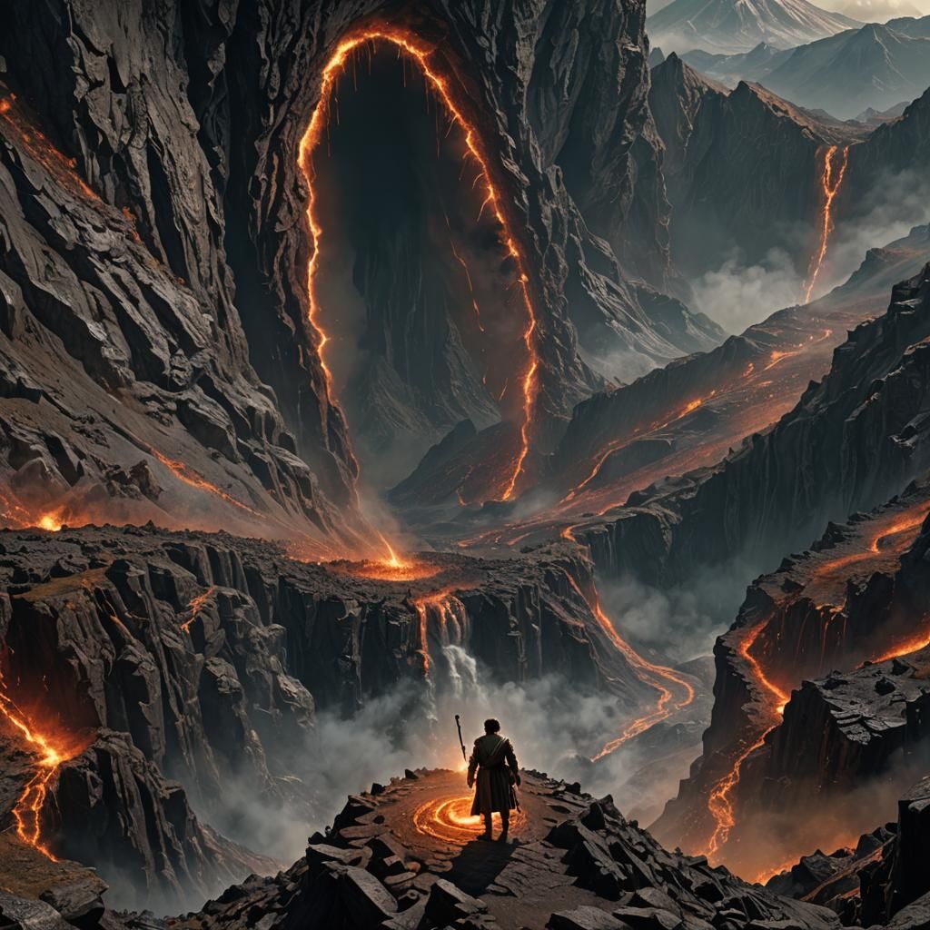 Mt Doom - AI Generated Artwork - NightCafe Creator