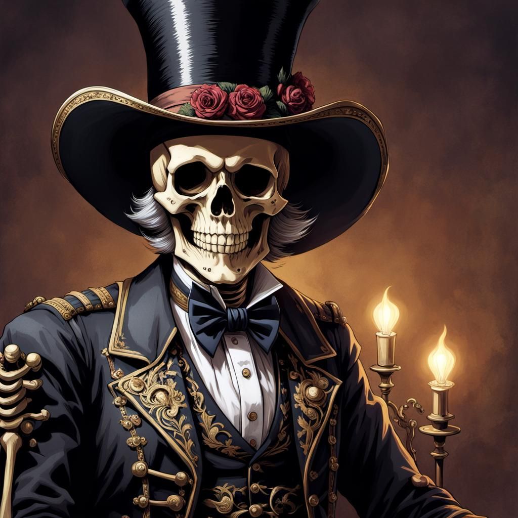 Portrait of a Dead Man - AI Generated Artwork - NightCafe Creator