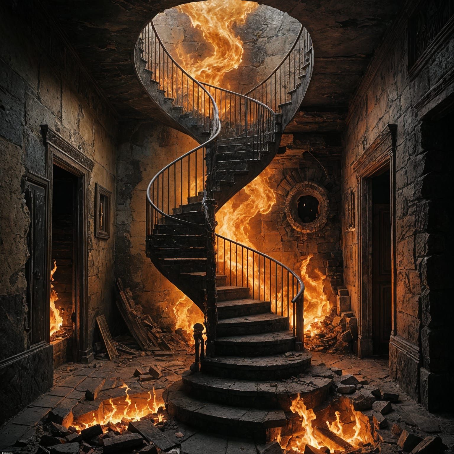 Hell pass - Infernal Descent: A Decaying Stairway to Hell