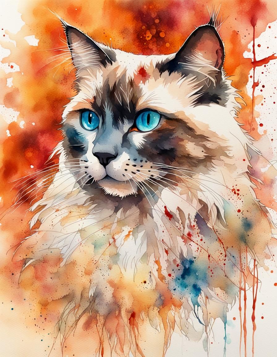 Firecat - AI Generated Artwork - NightCafe Creator