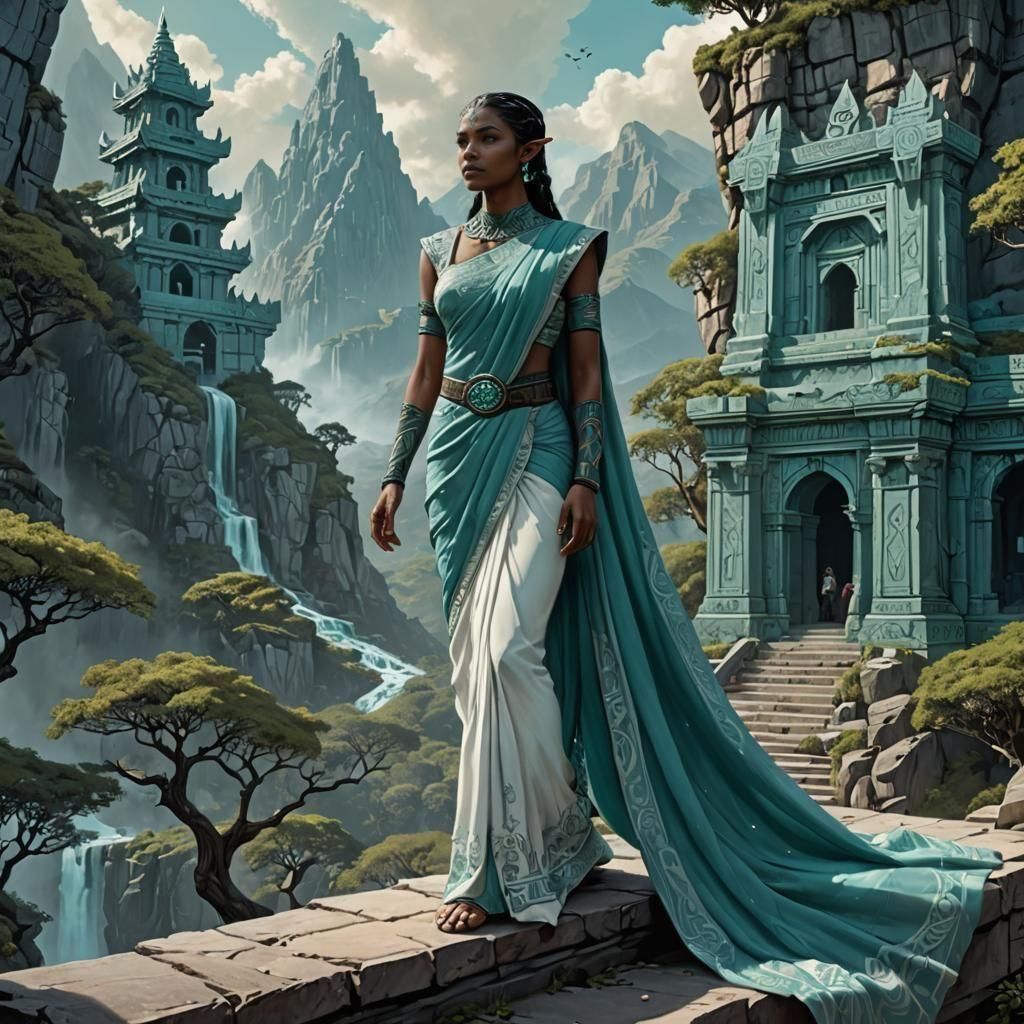 A scholar of the Temple of Airs on Romulus - AI Generated Artwork ...