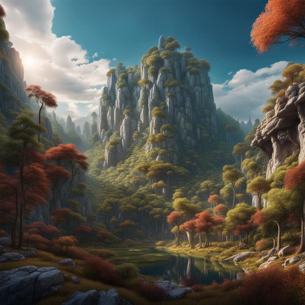 RAW NATURE - AI Generated Artwork - NightCafe Creator