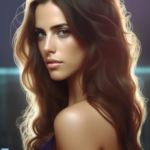 Jessica Lowndes - AI Generated Artwork - NightCafe Creator