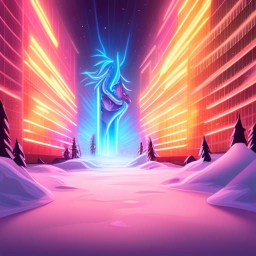 Ice Rave - AI Generated Artwork - NightCafe Creator