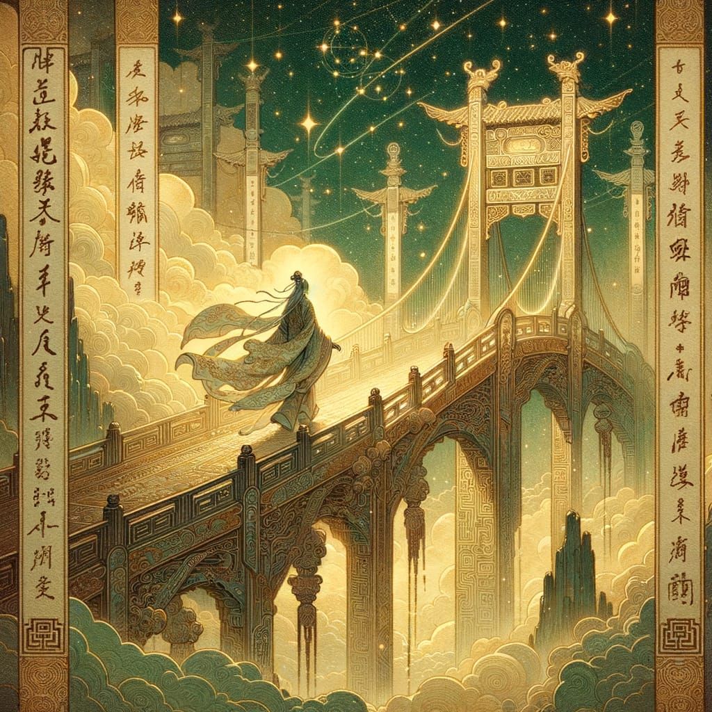 Complex Bridge - AI Generated Artwork - NightCafe Creator
