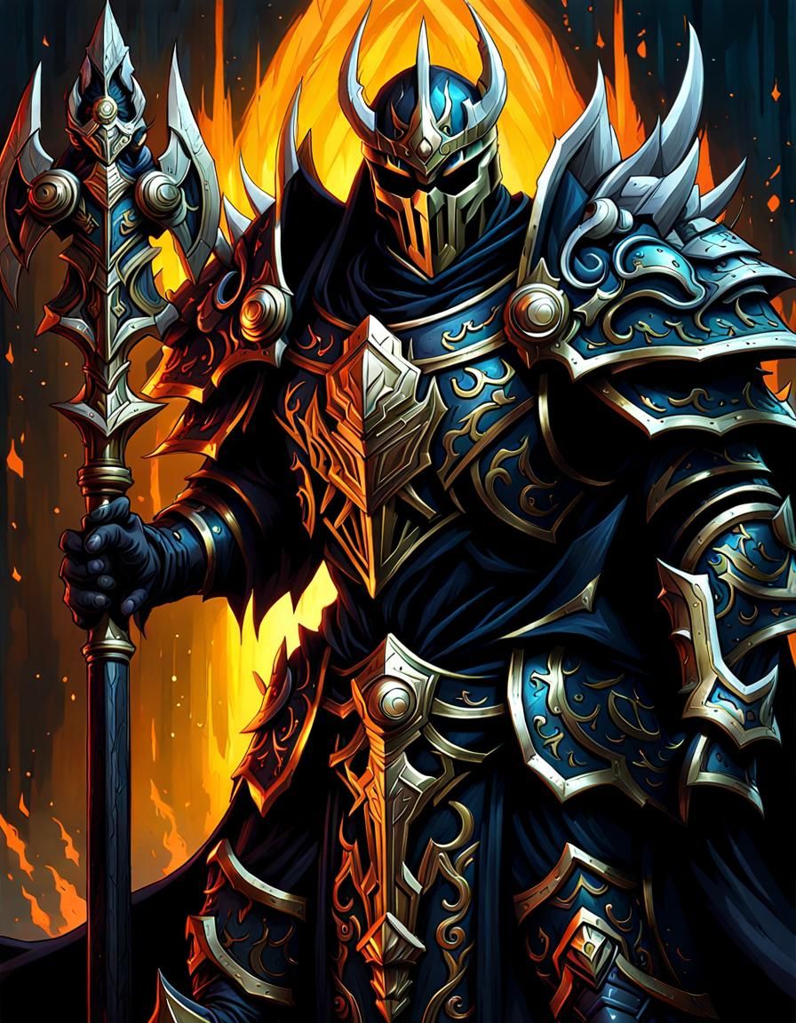 Death Knight - AI Generated Artwork - NightCafe Creator