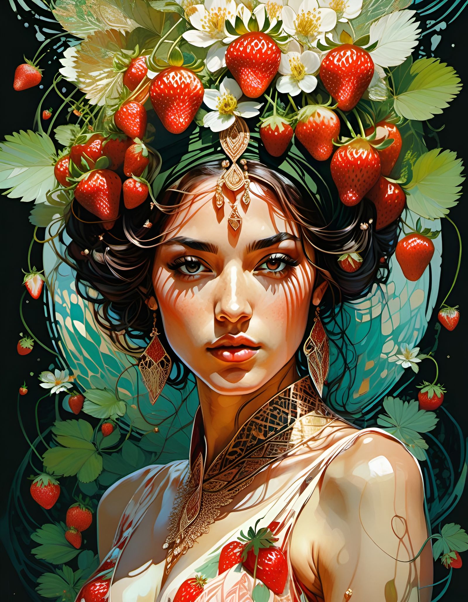 Strawberry Sam - AI Generated Artwork - NightCafe Creator