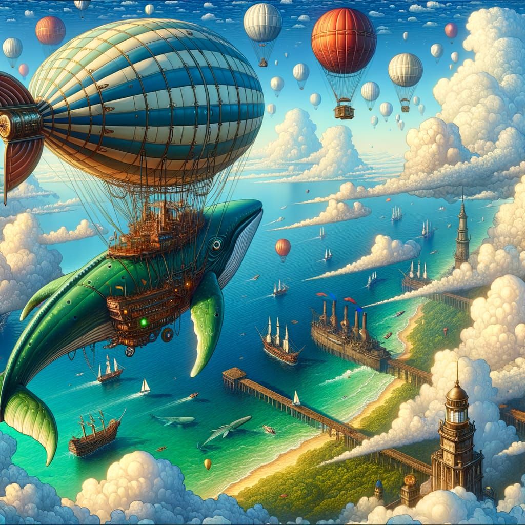 Skyworld - AI Generated Artwork - NightCafe Creator