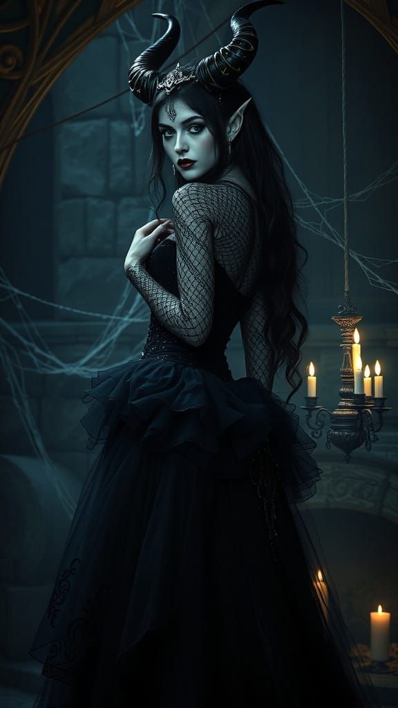 Do you know what time it is? - Ethereal Demon Queen in Gothi...