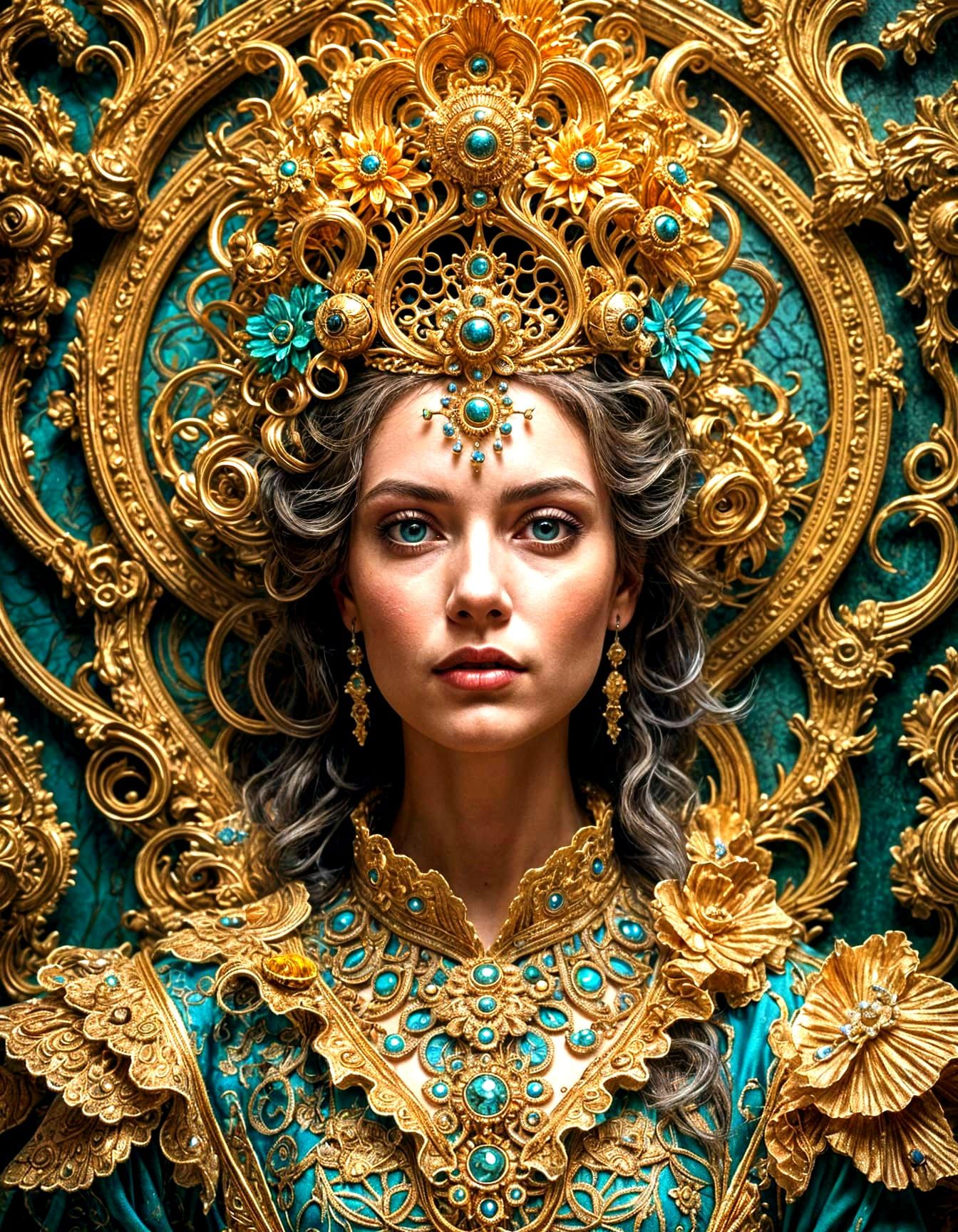 Masterpiece Monday - Ethereal Masterpiece in Vibrant DMT Sty...