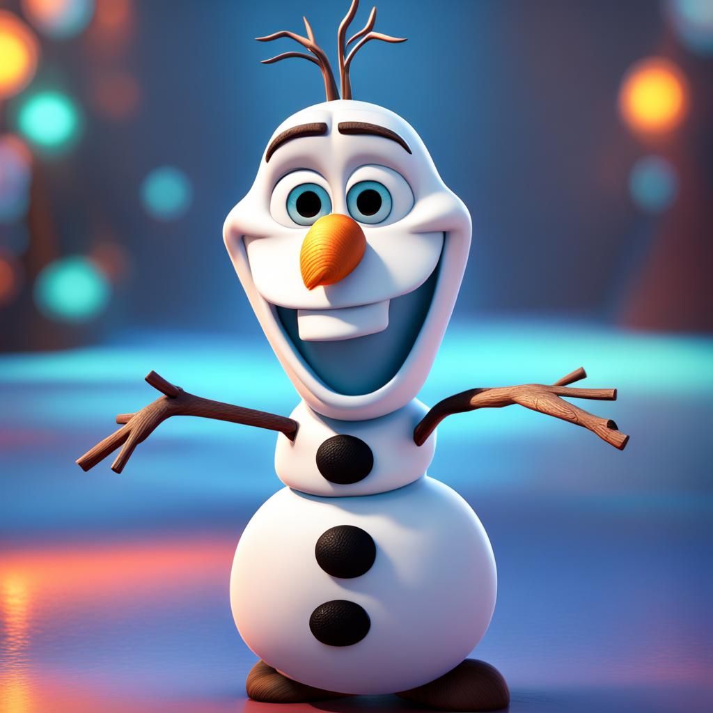 Olaf - AI Generated Artwork - NightCafe Creator