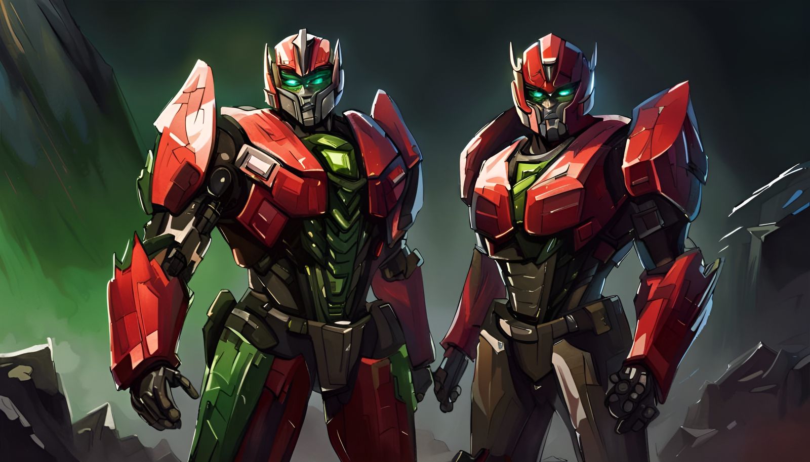 Transformers - AI Generated Artwork - NightCafe Creator