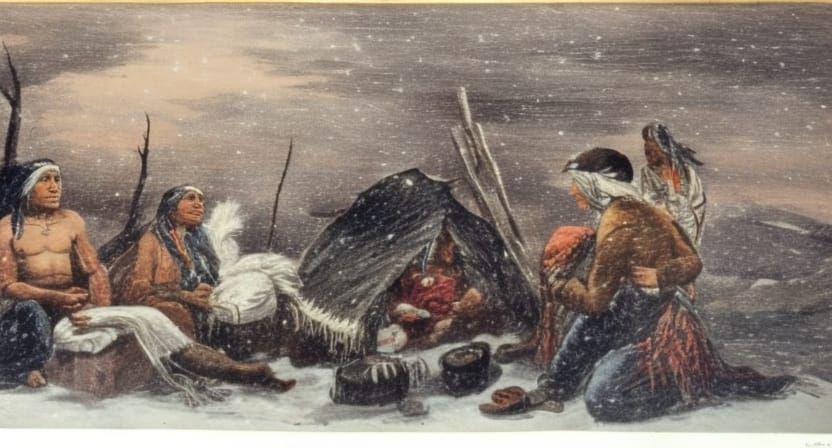 Snow Born - AI Generated Artwork - NightCafe Creator