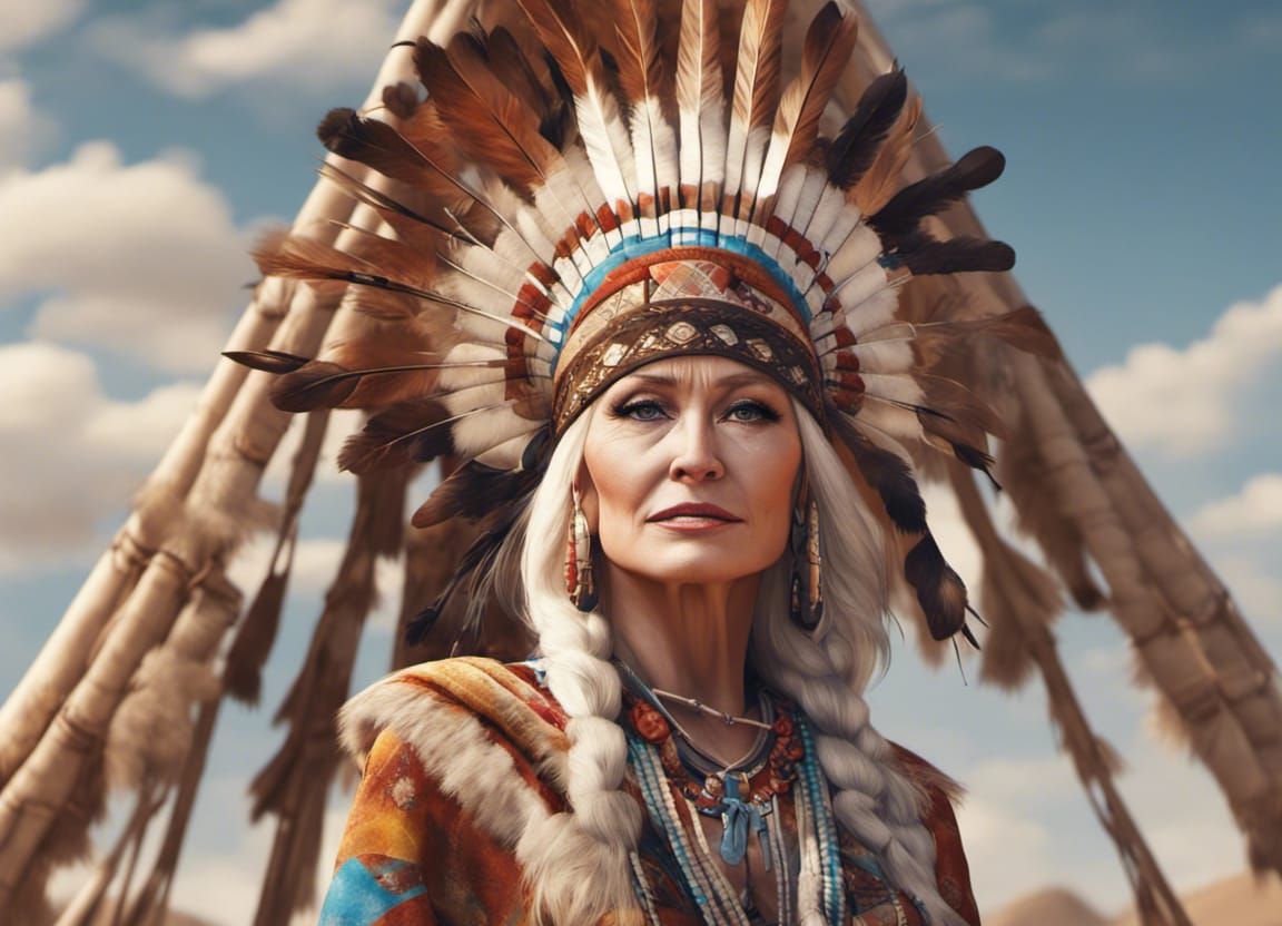 Native Indian Dolly - AI Generated Artwork - NightCafe Creator