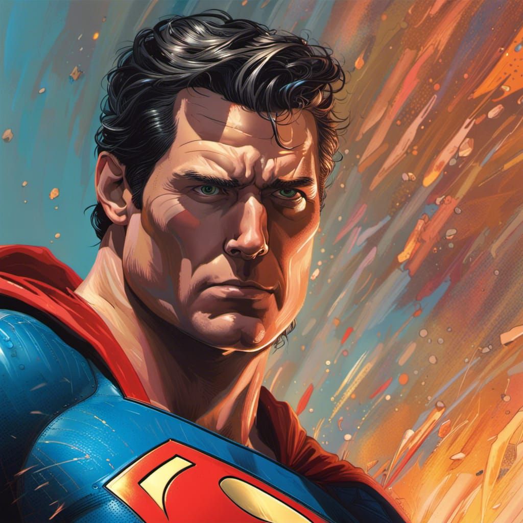 Return of The American Superman - AI Generated Artwork - NightCafe Creator