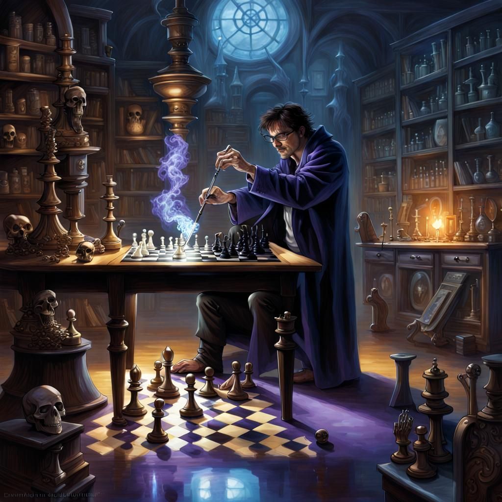 Harry Dresden, from Jim Butcher's 'The Dresden Files' in his spooky ...