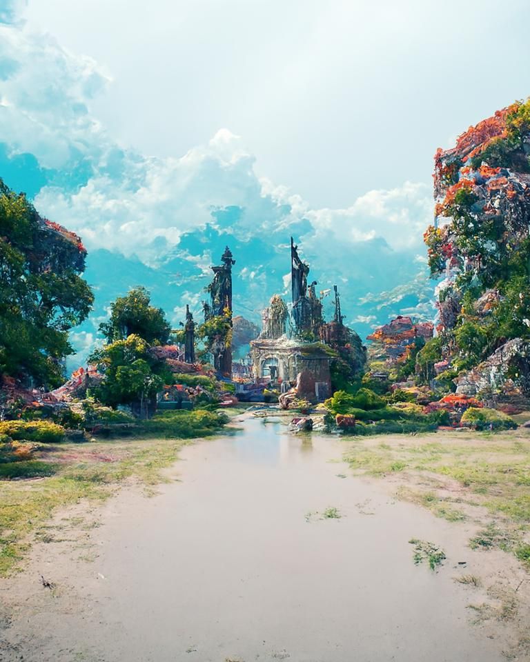 Astonishing Place - AI Generated Artwork - NightCafe Creator