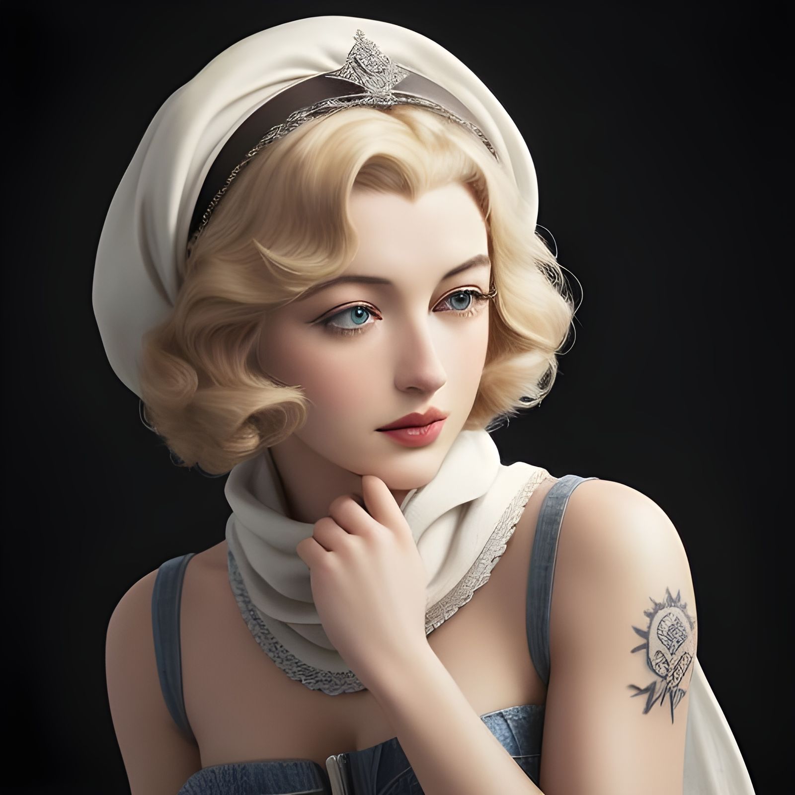 Therese, As Contemporary girl - AI Generated Artwork - NightCafe Creator