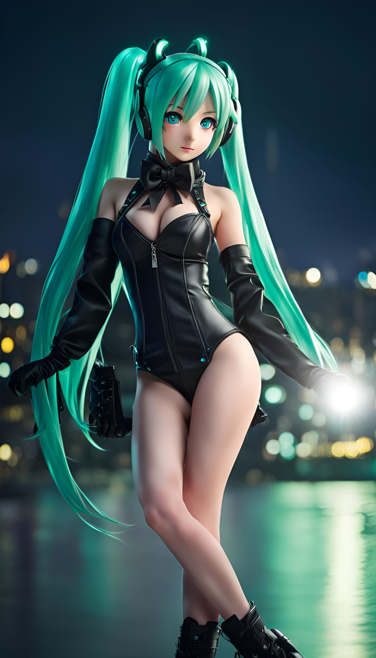 Hatsune Miku #478 - AI Generated Artwork - NightCafe Creator