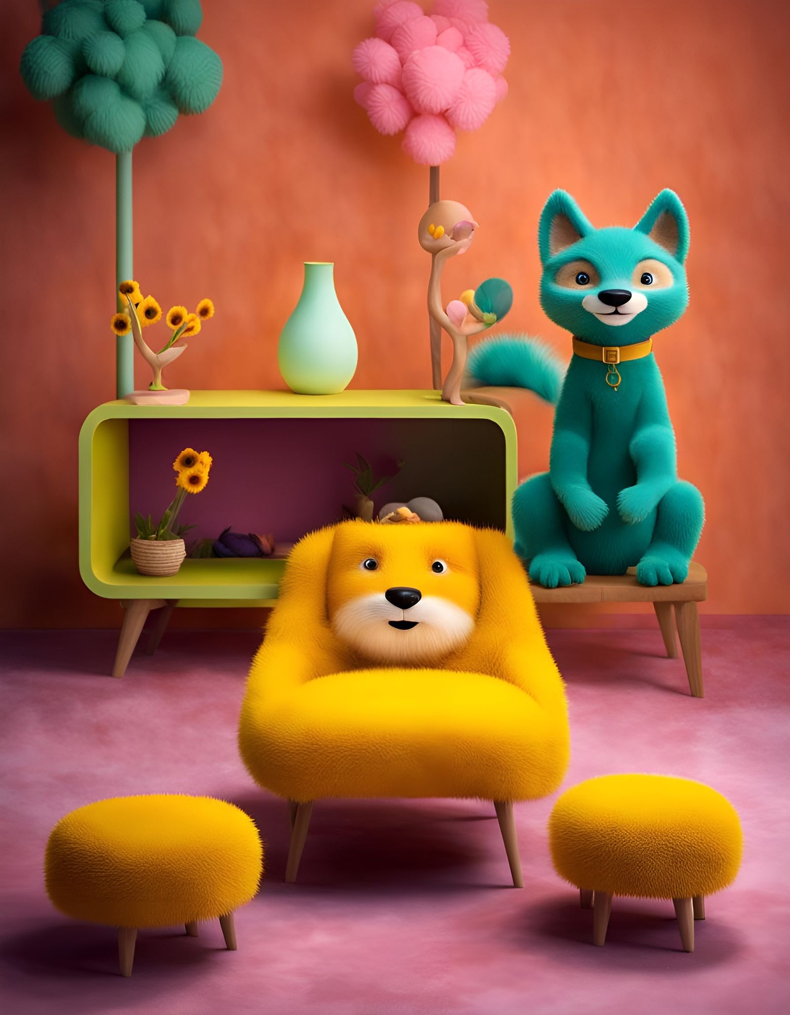 Pokey Guys & Girly-Gals - AI Generated Artwork - NightCafe Creator